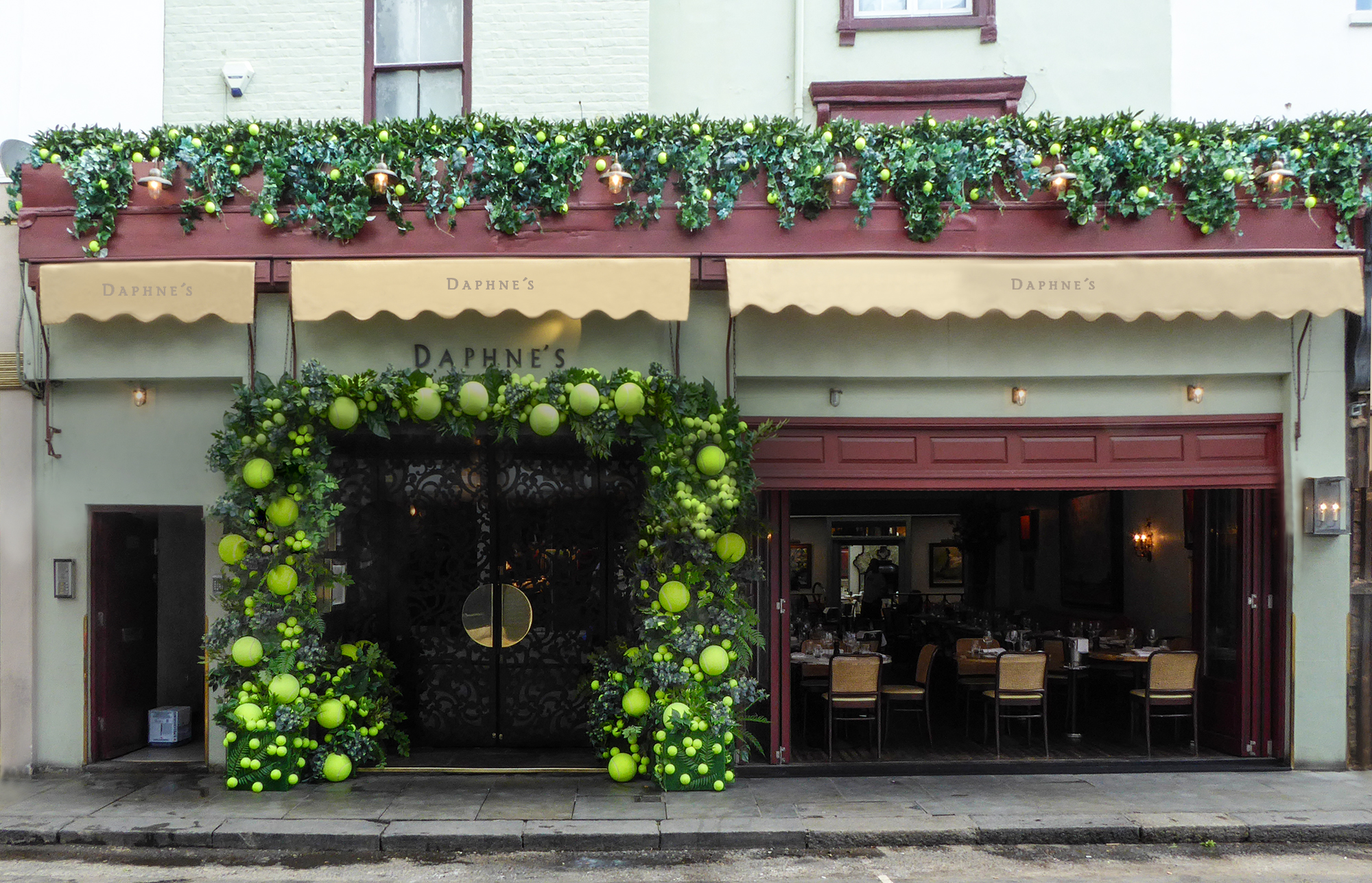 Awning renovation for Daphne's of Chelsea | Morco Blinds