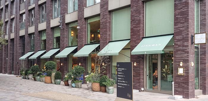 Linnaean Restaurant - Embassy Gardens | Morco Blinds